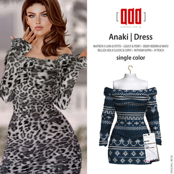 Second Life Marketplace - [ADD] Anaki Dress - Pattern04